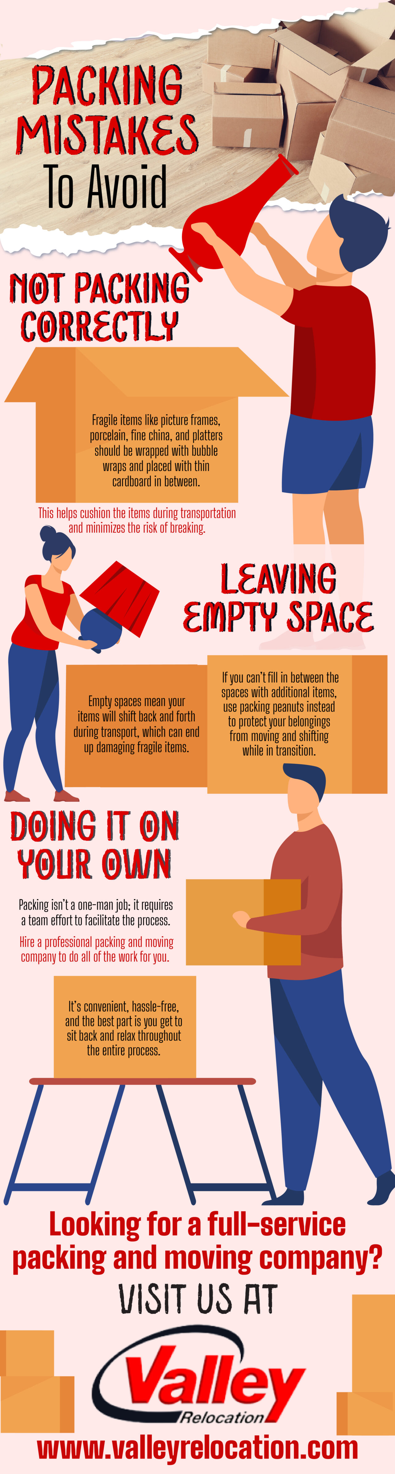 Packing Mistakes To Avoid - Moving Services - Full-Service Moving ...